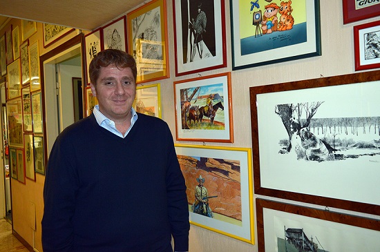 Davide Bonelli, tredje generasjons Tex-sjef (Foto: Glenn Folkvord)