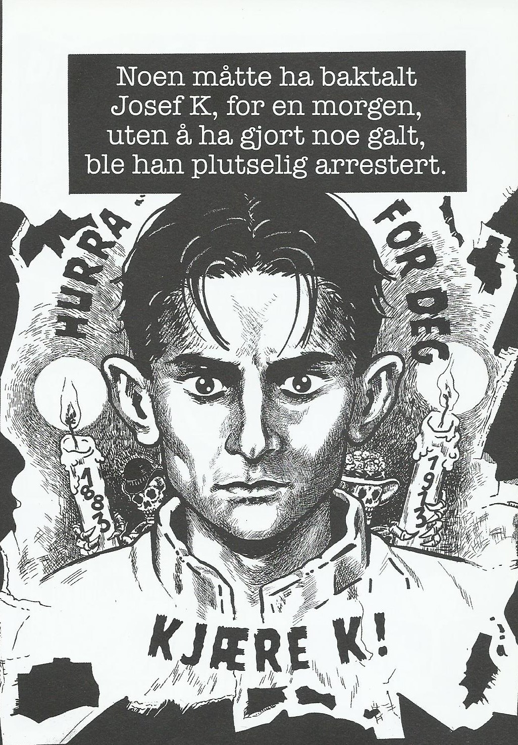 Kafka i svart, hvitt og grått • serienett.no